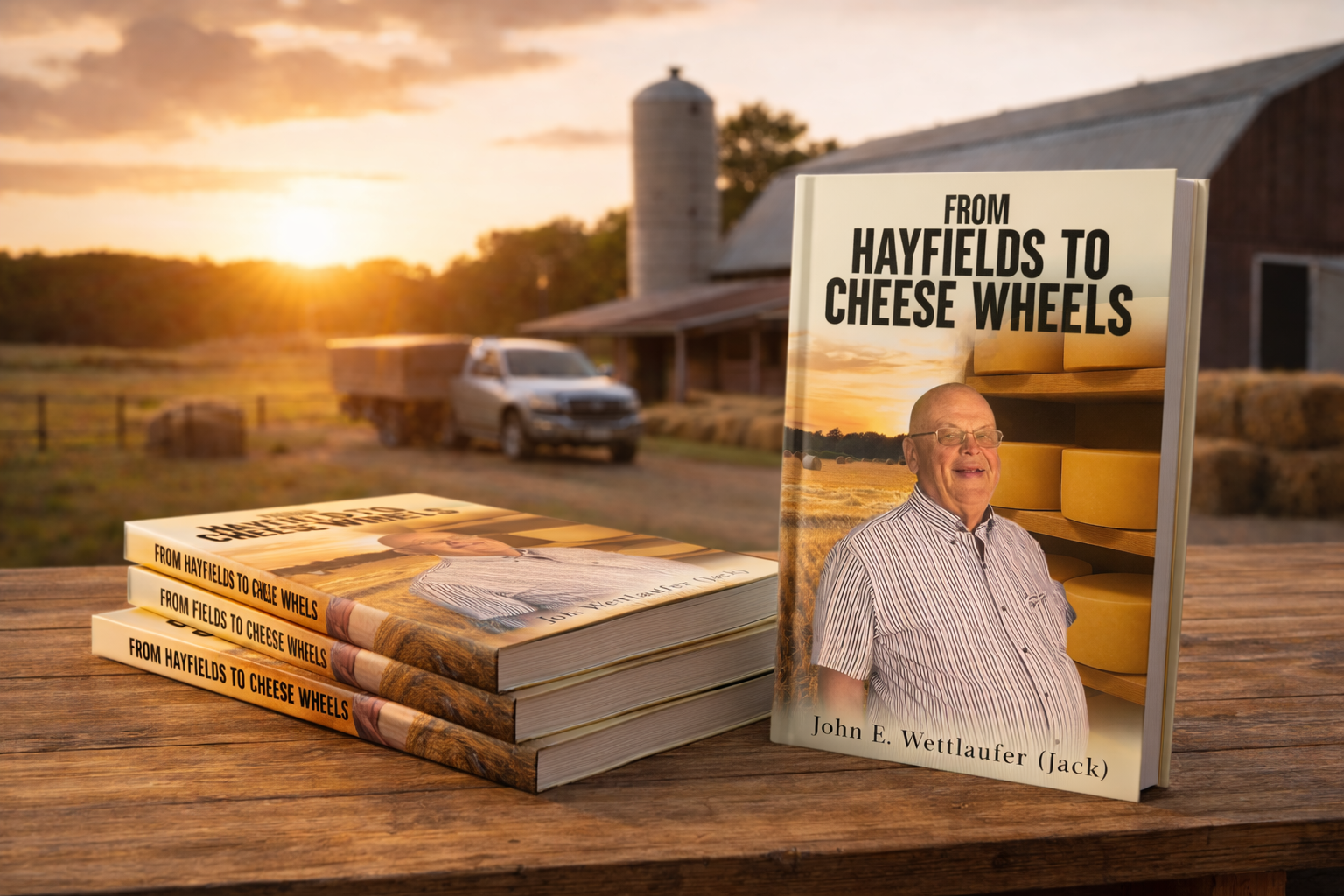 Inspiring Self-Made Entrepreneur Book: From Hayfields to Cheese